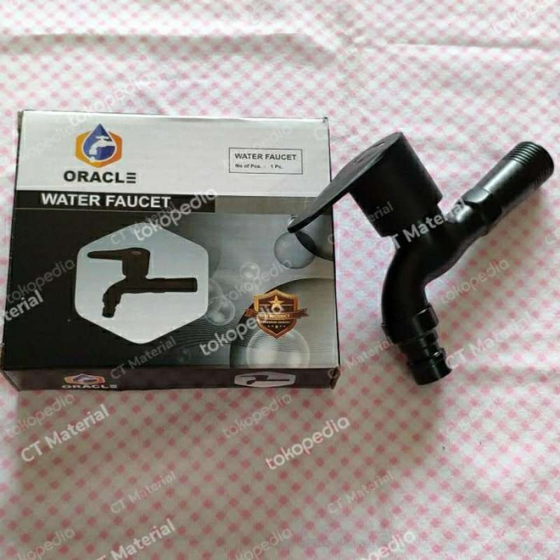 Jual Kran Taman Engkol Warna Hitam Doff di Seller CT Material - Kota ...
