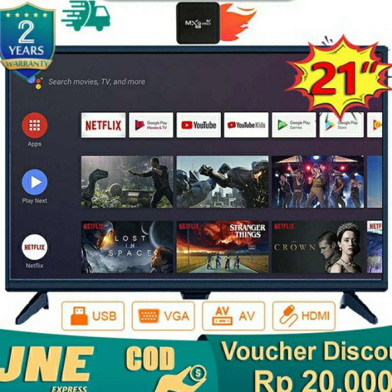Promo Smart Tv Set 21Inch Conzu Tv Diskon 15% di Seller Valmai Store - Cengkareng Timur, Kota ...