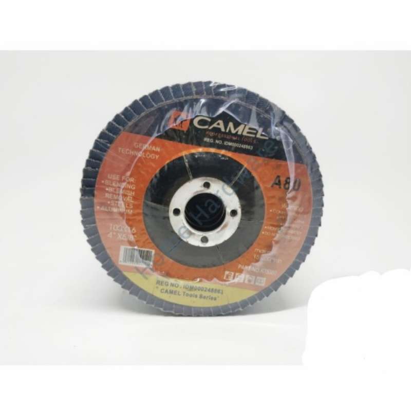 Jual Amplas Susun Camel 4 Inch/ Flap Disc/ Amplas Gerinda Per 20 Pc ...