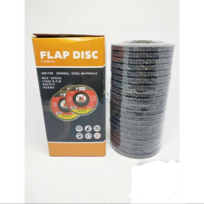 Jual Amplas Susun Camel 4 Inch/ Flap Disc/ Amplas Gerinda Per 20 Pc ...