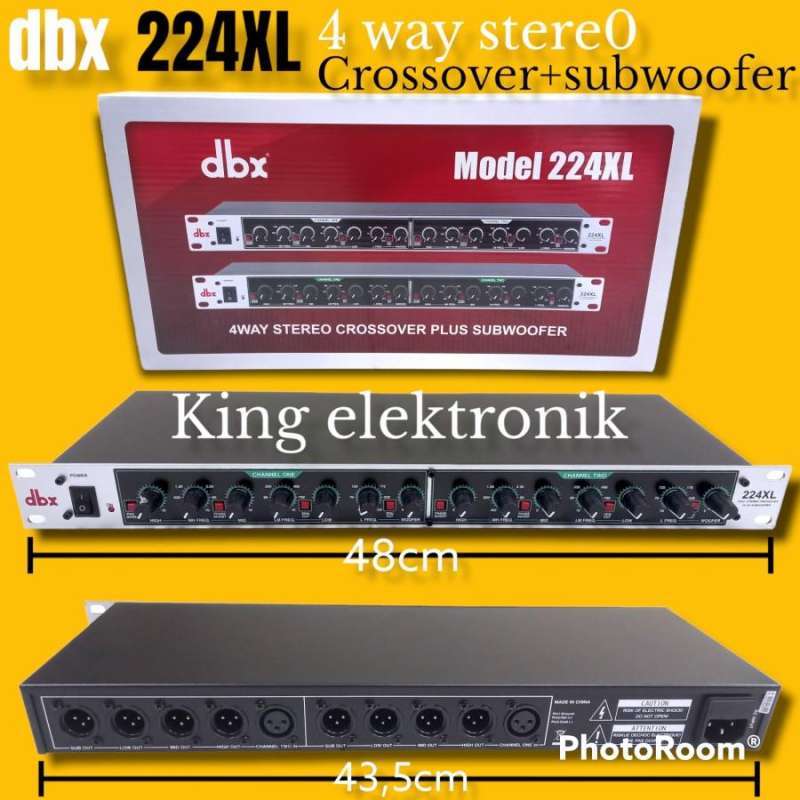 Jual Crossover Dbx 224xl Plus Subwoofer Di Seller King Elektronic - Wirobrajan, Kota Yogyakarta ...