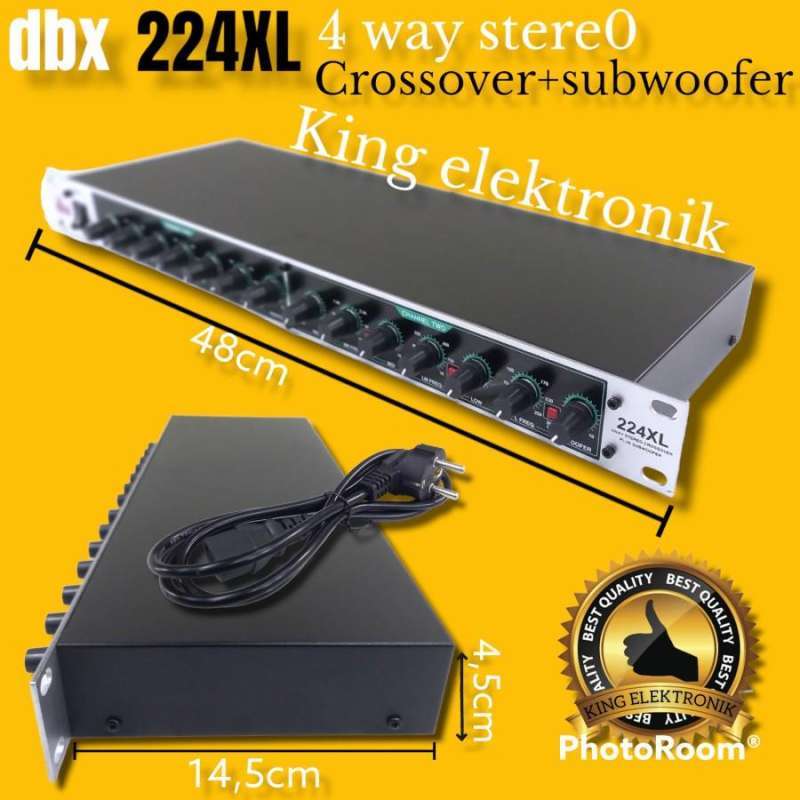 Jual Crossover Dbx 224xl Plus Subwoofer Di Seller King Elektronic - Wirobrajan, Kota Yogyakarta ...