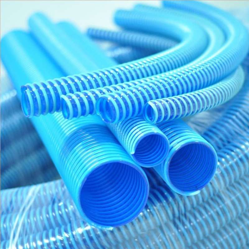 Jual Selang Hisap Spiral Biru Dia 5 Selang PVC Suction Irigasi Pompa di ...