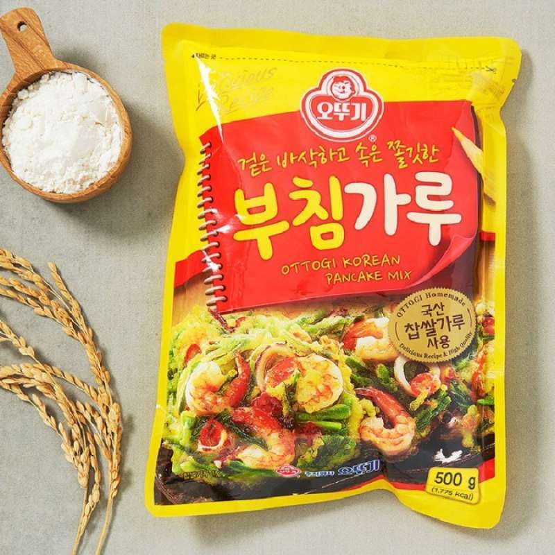 Promo No Brand Ottogi Korean Tepung Pancake Mix 500 Gram / Frying Mix Tepung Pajeon X Diskon 50% ...