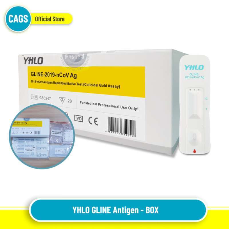 Promo Yhlo Gline Rapid Test Antigen - Box Diskon 23% Di Seller Alkesmu ...