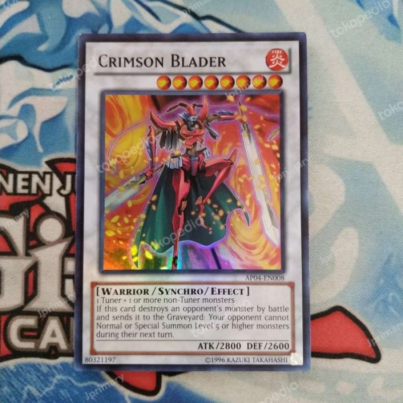 Promo yugioh crimson blader AP04 original Diskon 23% di Seller Mainmain Store - Duri Kepa, Kota ...