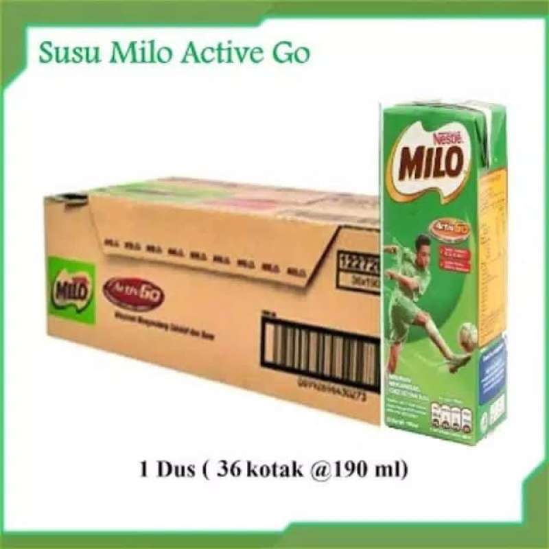 Jual Milo UHT 190ml /susu milo/susu/milo/milo 190ml di Seller Sollah ...