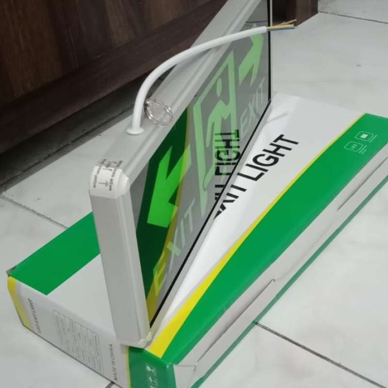 Jual Lampu Led Emergency Exit 2 Panah Kiri Dan Kanan 2 Sisi Di Seller ...