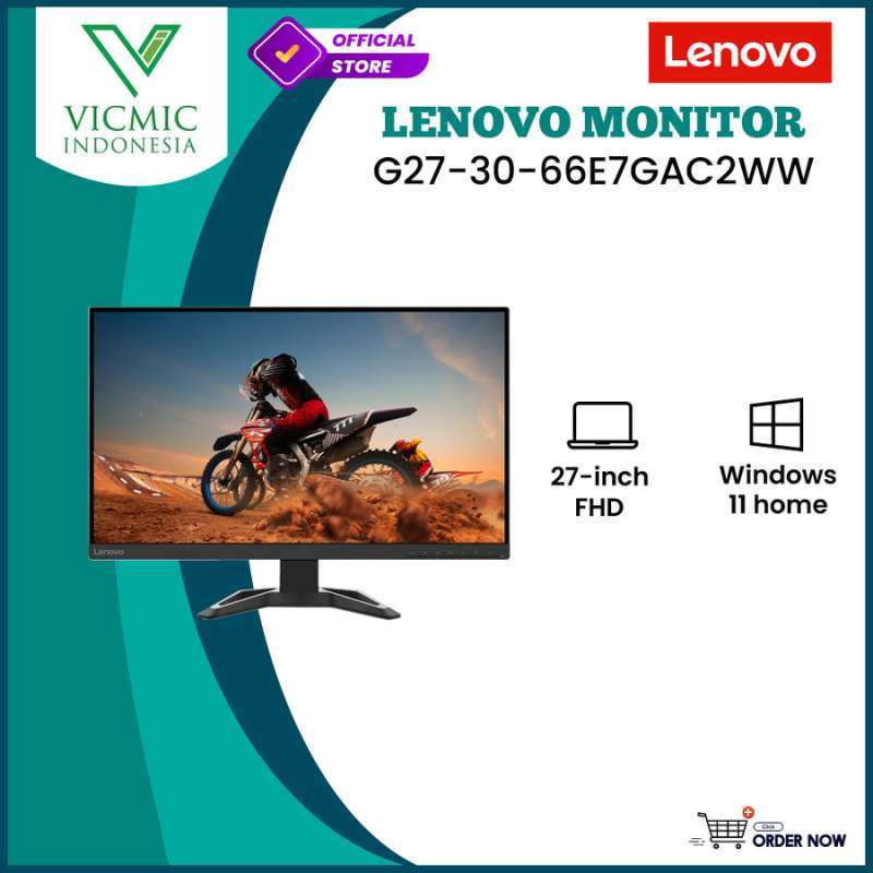 Jual Lenovo Gaming Monitor G27-30 27-inch FHD di Seller VICMIC ...