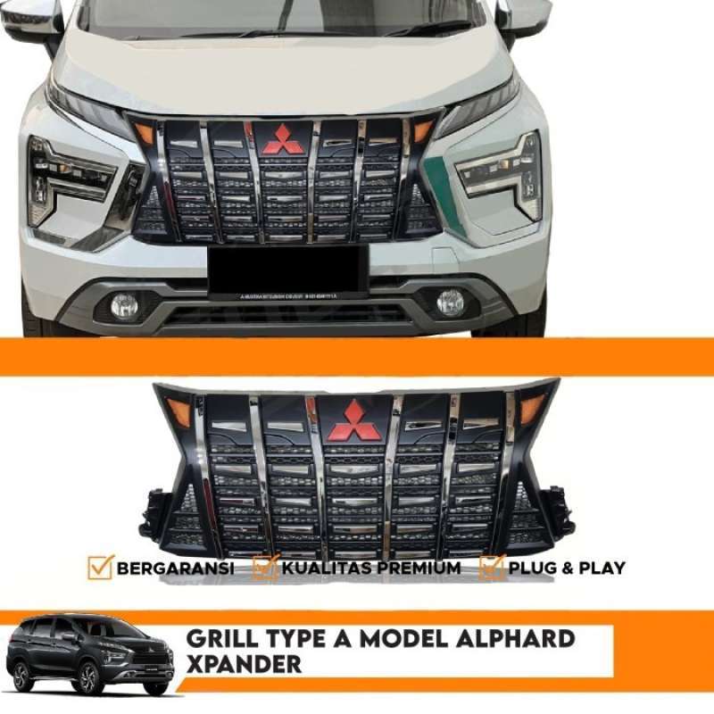 Jual Grill Mobil Xpander Model Alphard 2022 Type A Mewah Di Seller ...