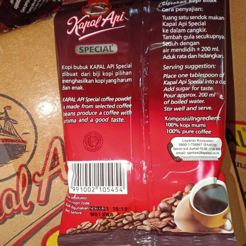 Jual Kopi Bubuk Special Kapal Api Sachet 30 Gram Di Seller Toko Sembako ...