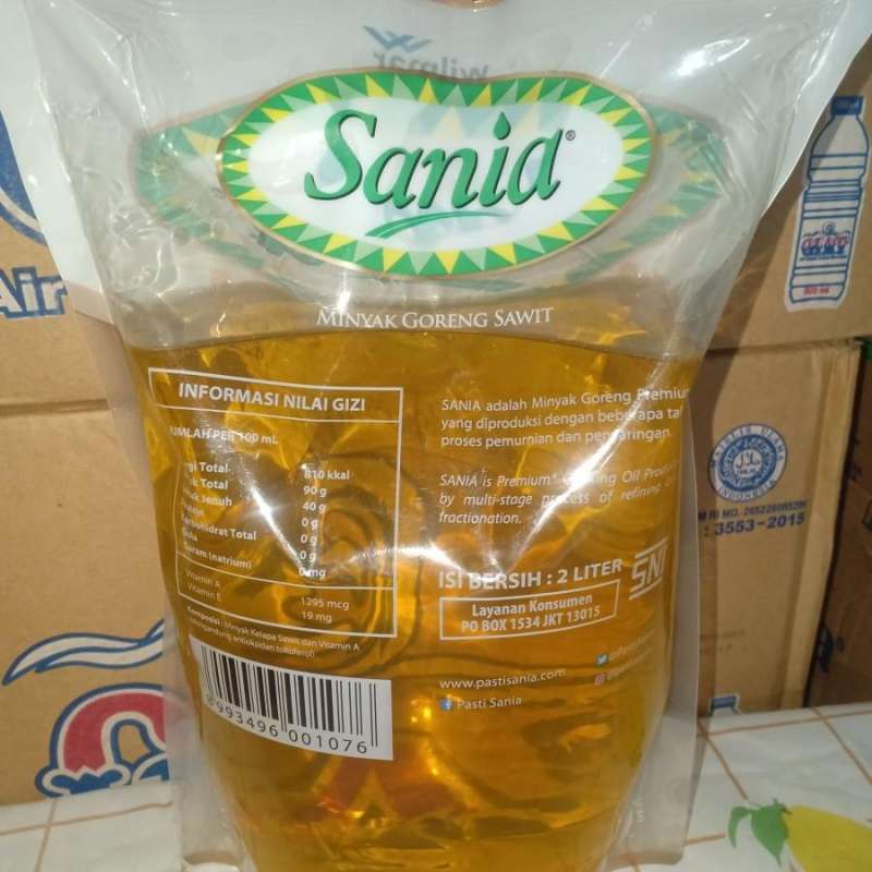 Jual Minyak Goreng SANIA 2 Liter Kemasan Pouch di Seller TOKO SEMBAKO ...