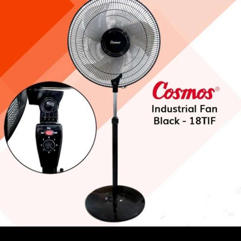 Jual Stand Fan Cosmos 18-tif 18tif 18 Tif Kipas Angin Berdiri Baling ...