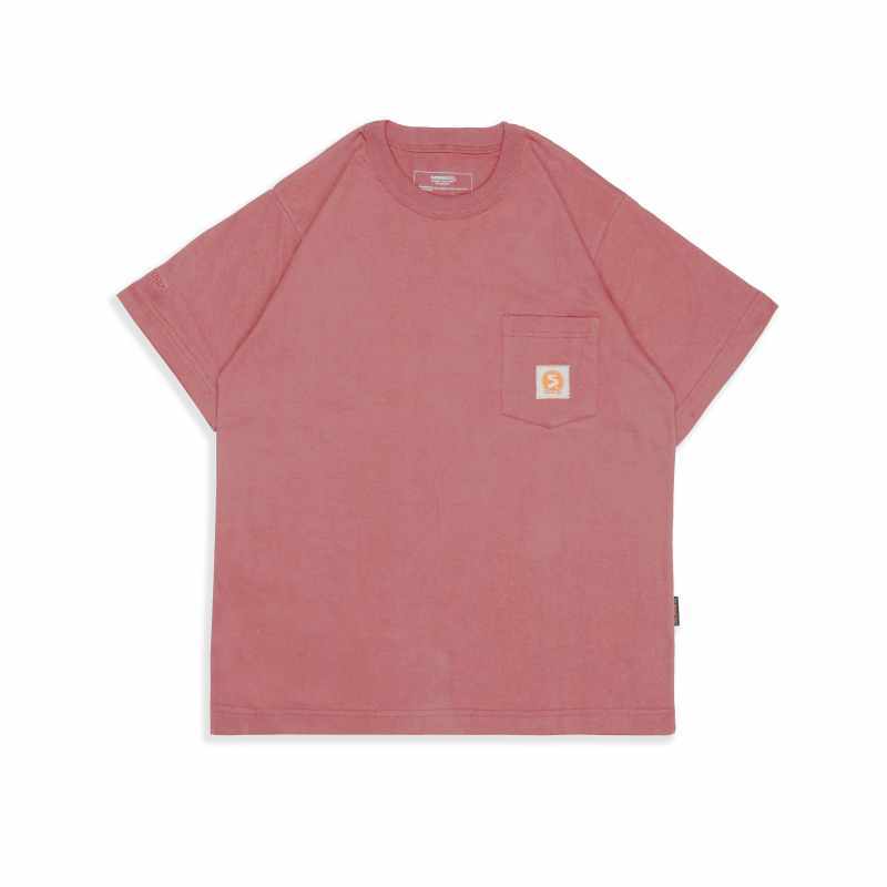 Promo Superego T-shirt Ultimate Pocket Regular Fit Woven Blush Red ...