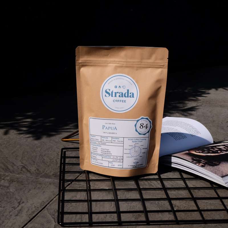 Jual Strada Coffee Papua Lembah Baliem Arabica Specialty Biji Kopi [200 ...