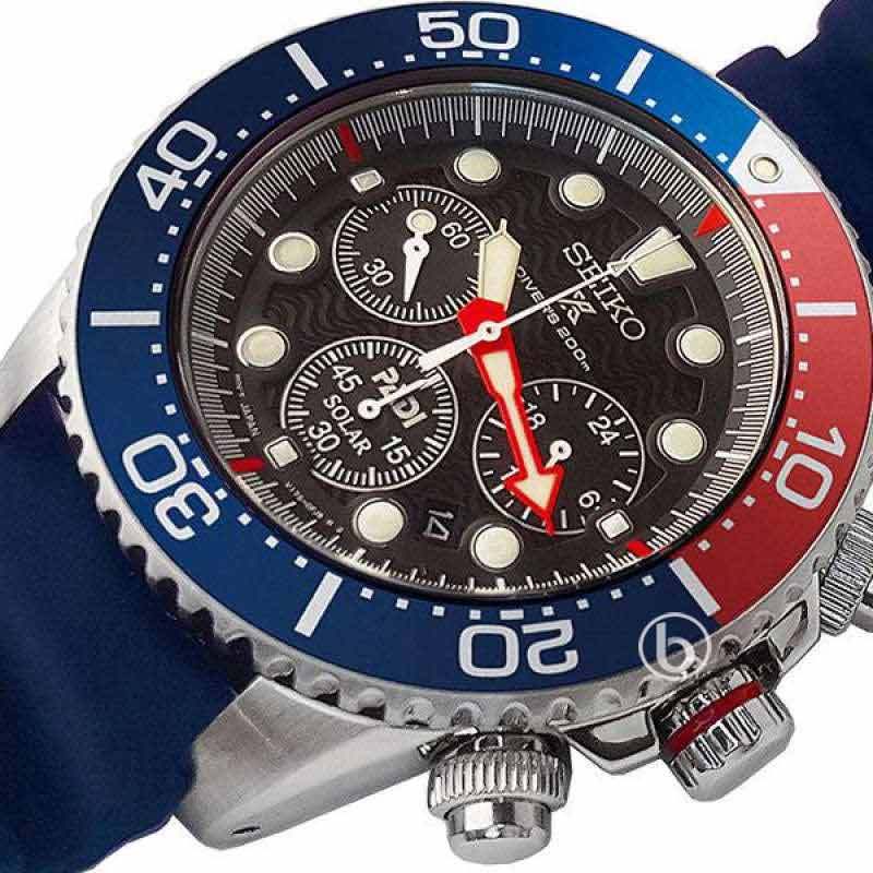 Seiko Prospex Padi Special Edition Solar Chronograph Jam Tangan Pria ...