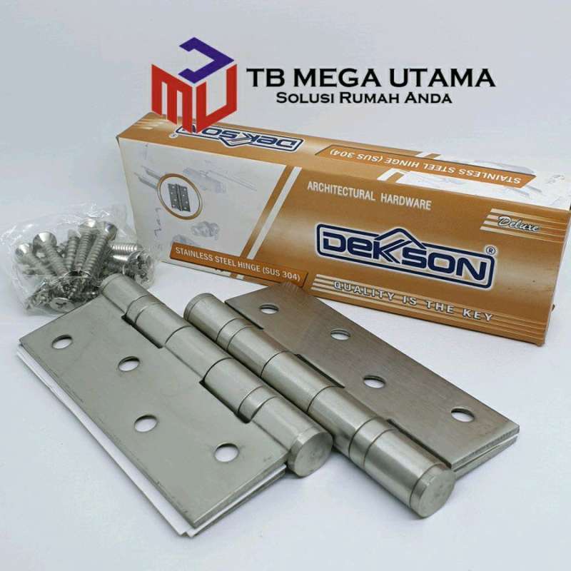 Jual Engsel Dekson Deluxe 4 X 3 X 3mm Ss Dl Sus 304 | Engsel Pintu Kupu ...
