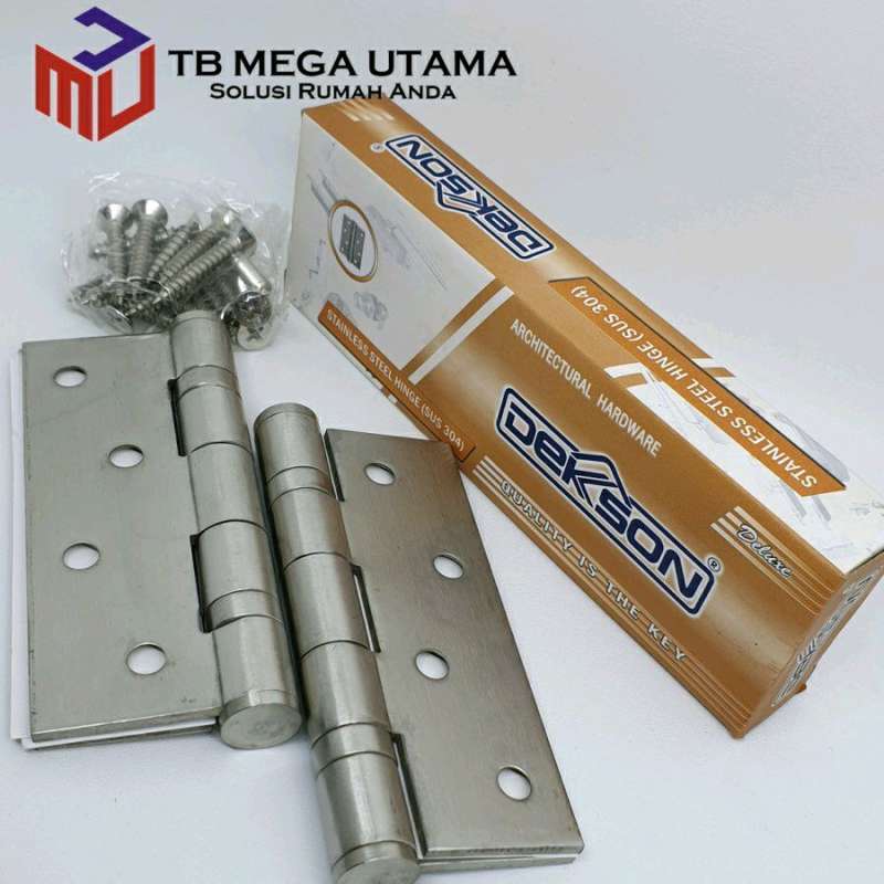 Jual Engsel Dekson Deluxe 4 X 3 X 3mm Ss Dl Sus 304 | Engsel Pintu Kupu ...