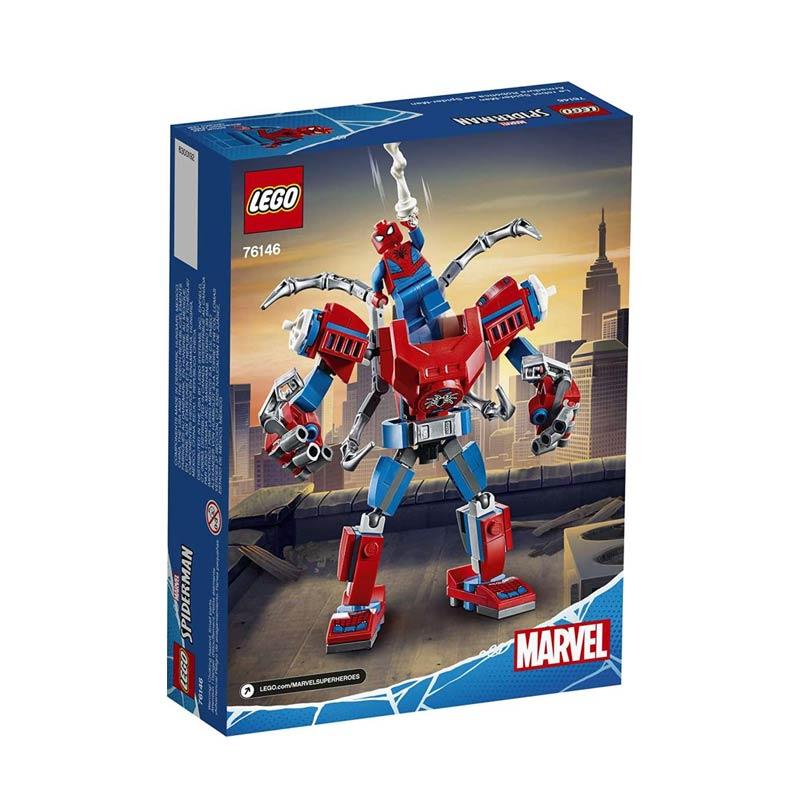 Jual LEGO Marvel Avengers Spiderman Mech 76146 Mainan Blok di Seller ...