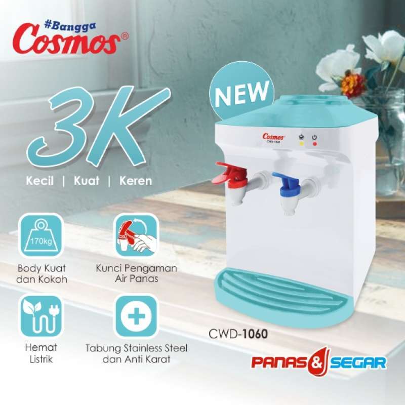 Promo Cosmos Cwd-1060 Portable Dispenser Hot & Fresh Diskon 2% Di ...
