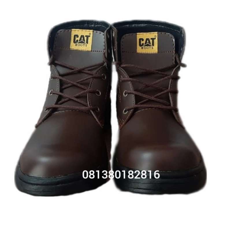 Promo Sepatu safety TCP Coklat tua Diskon 23% di Seller Axie Store ...