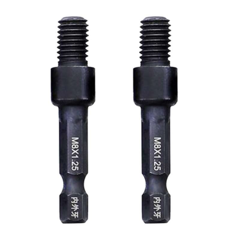 Jual OEM 1/4'' Hex Shank Adapter Thread Drill Chuck Adapter M8 x 1.25 ...