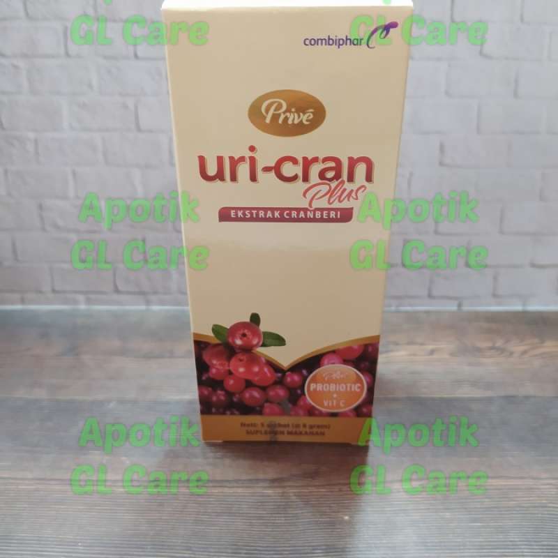 Promo Uri-cran Plus 1box isi 5sachet - uricran/uri cran - probiotic vit ...
