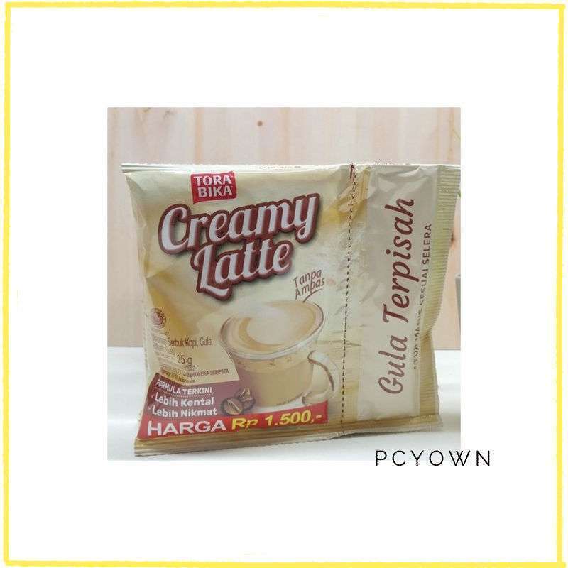 Jual TORABIKA CREAMY LATTE GULA TERPISAH SACHET 25gr di Seller Citrouli ...