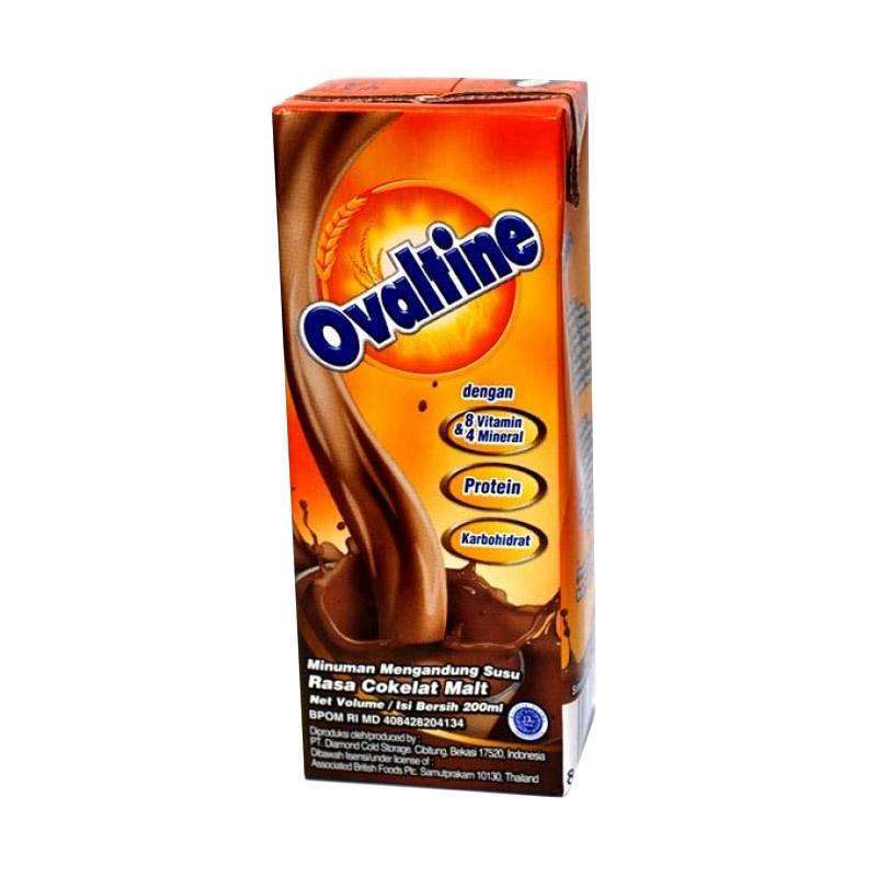 Jual OVALTINE COKELAT MALT SUSU CAIR UHT 200ml di Seller Citrouli ...