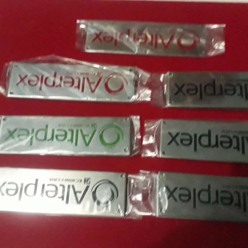 Jual cetak plat kuningan dan stenliss ecing uk A4 di Seller Ally ...