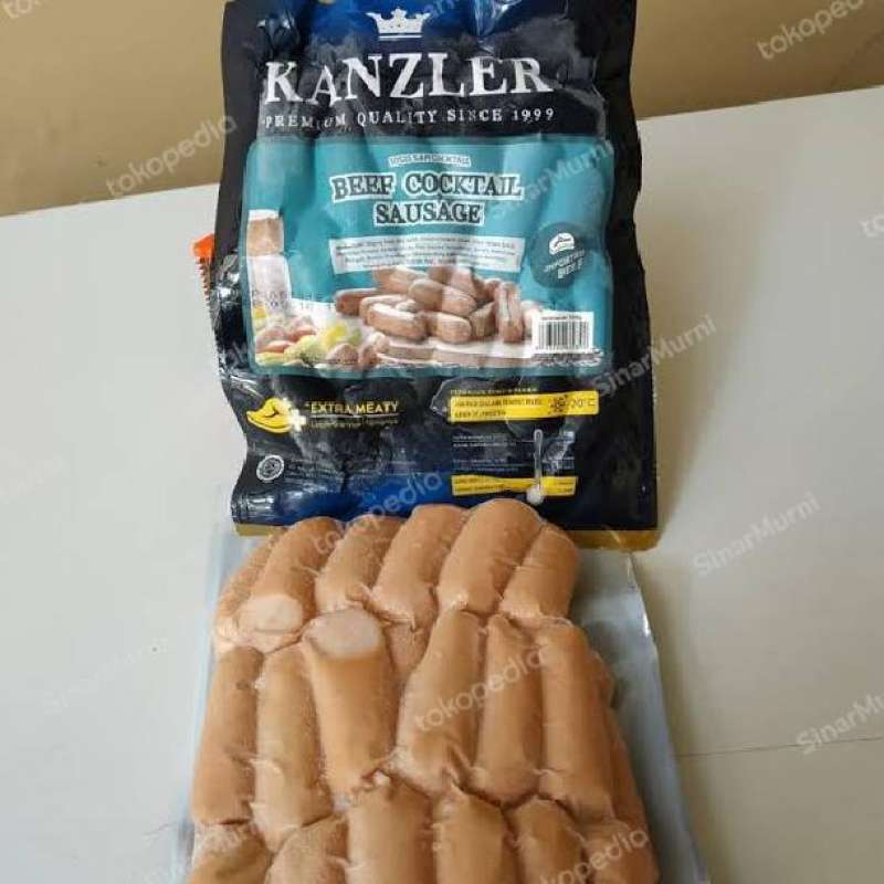 Jual Sosis Kanzler Sosis sapi kanzler Sosis Beef Cocktail Kanzler 500g ...