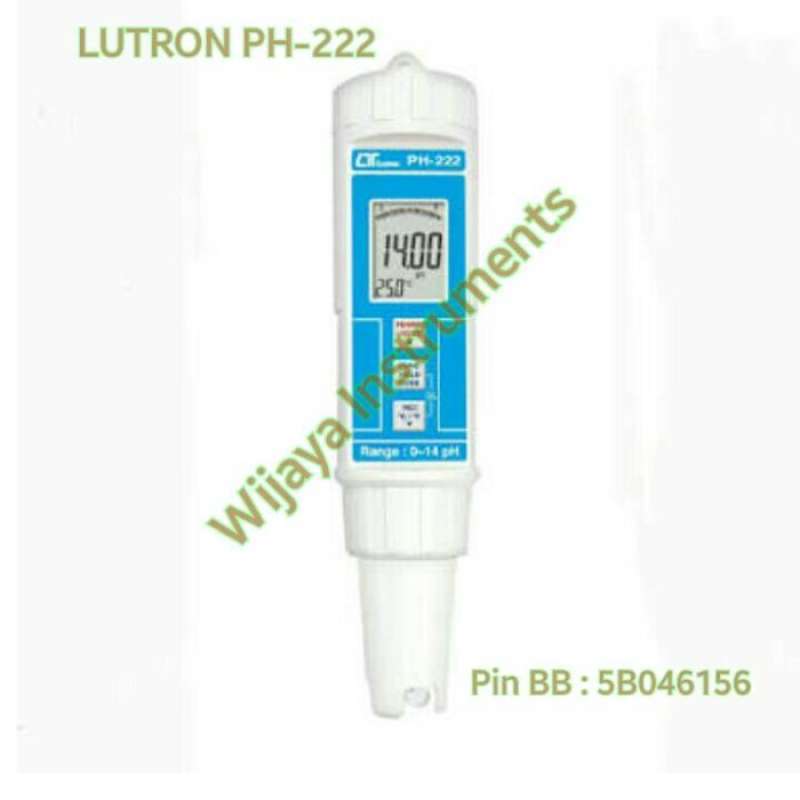 Promo LUTRON PH-222 PEN PH METER Diskon 29% di Seller Nusa Berkah ...