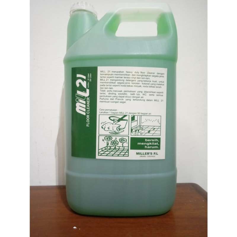 Jual MILL 21 FLOOR CLEANER / PEMBERSIH LANTAI 4000ml di Seller SB ...