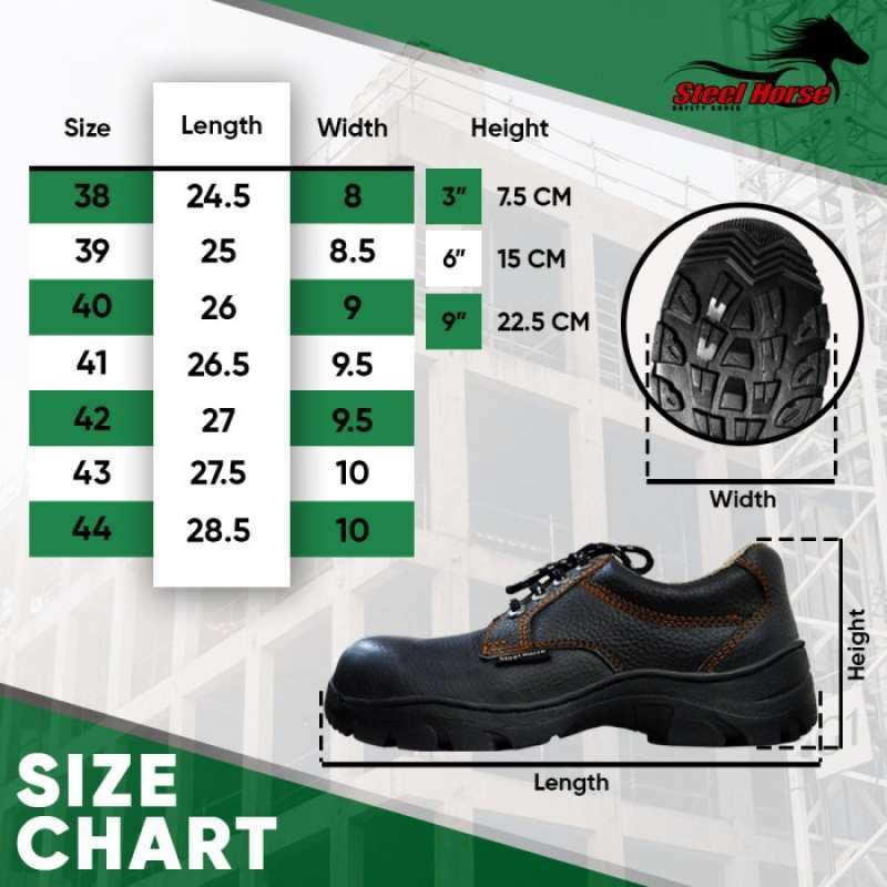 Jual Sepatu Safety Shoes Kulit Asli Model Slip On Dengan Toe Cap 9136 ...