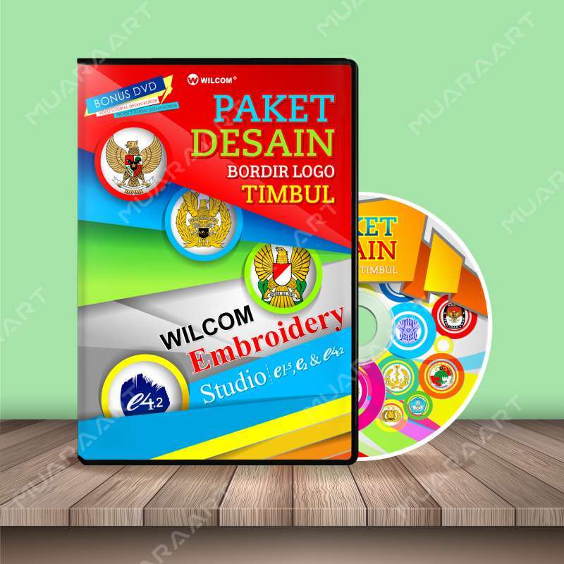 Jual Dvd Dan Flashdisk Paket Desain Bordir Logo Timbul Dengan Wilcom ...