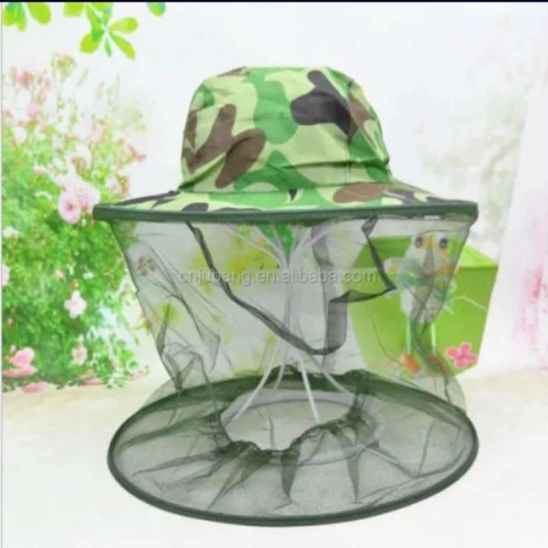 Jual Topi Anti Lebah,Topi Anti Serangga atau Topi Anti Nyamuk di Seller ...