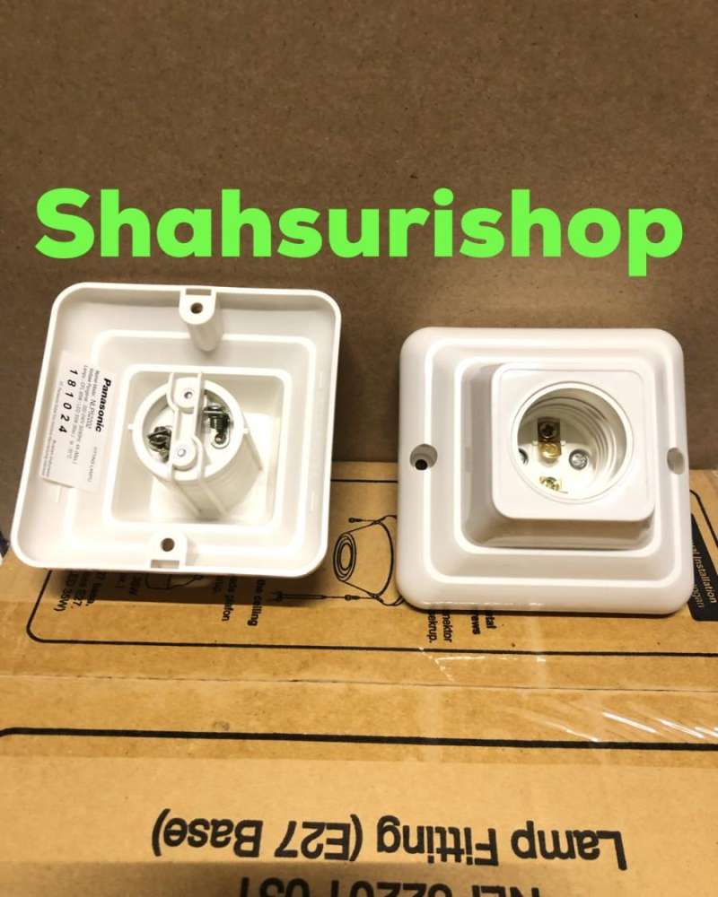 Jual Fitting Fiting Plafon Tempel Rumah Sarang Lampu Panasonic E27 ...