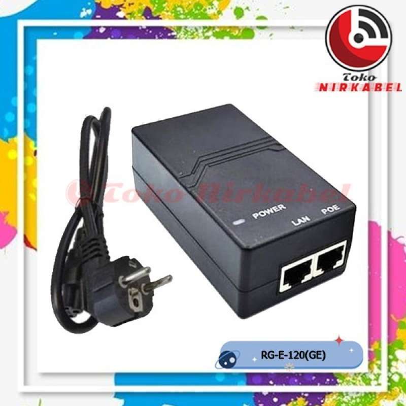 Jual RUIJIE RG-E-120(GE) PoE Adapter Gigabit PoE Injector / POE E-120(GE) - Random di Seller NEW ...