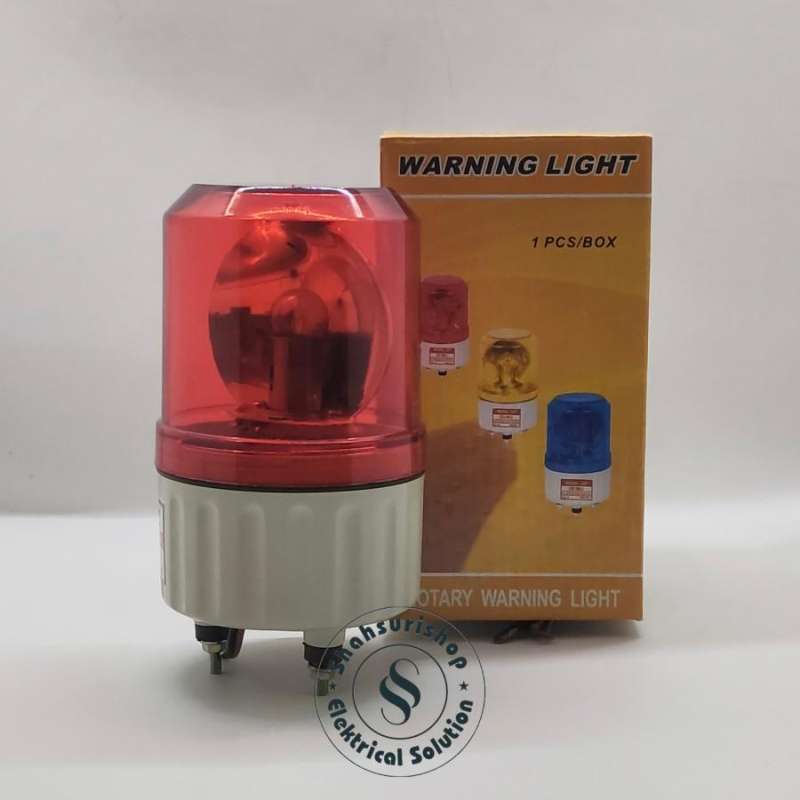 Jual Lampu Rotary 12 Volt Dc 4 Inch Warning Light Lamp - Merah Di ...