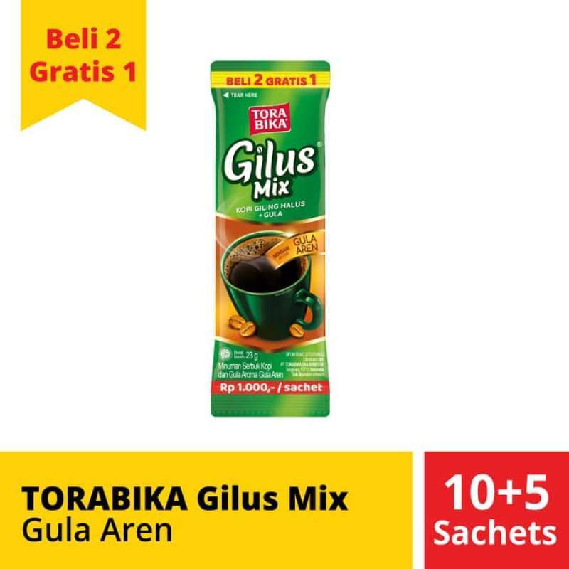 Jual Torabika Gilus Mix Gula Aren [23g/ 15 Sachet] Di Seller Aoi ...