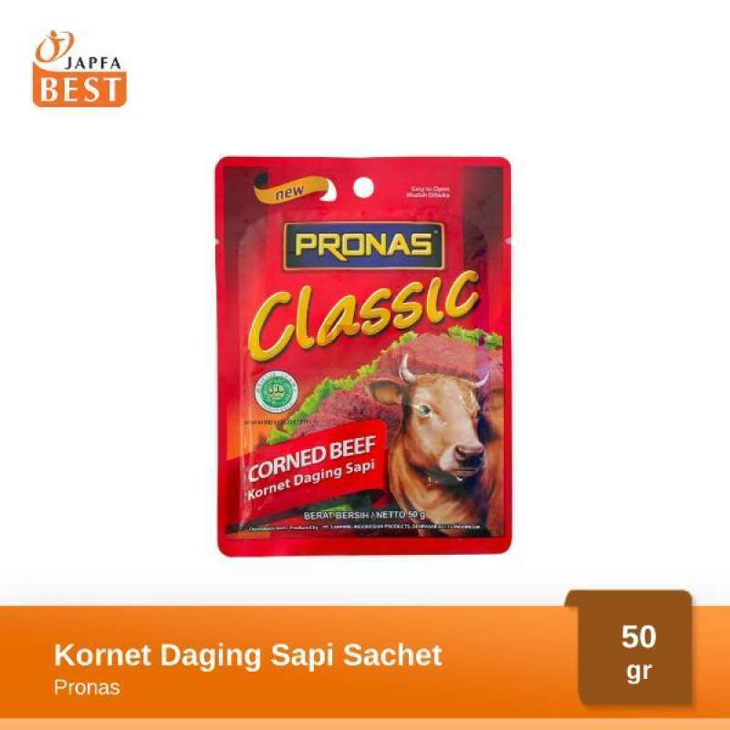 Promo Kornet Daging Sapi Sachet Pronas 50gr Diskon 30% di Seller Japfa ...