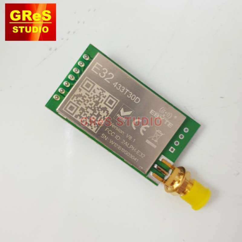 Jual E32-433T30D LoRa UART SX1278 433MHz 1W RF Module Transmitter ...