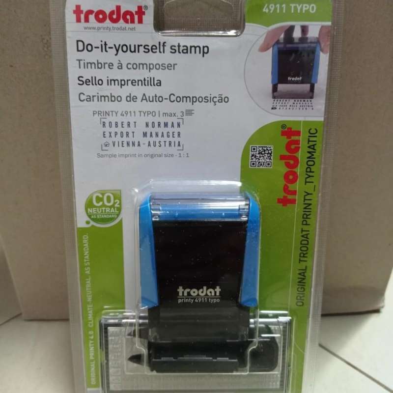 Jual Stempel Trodat Typomatic 4911 Original di Seller FATHAN STATIONERY ...
