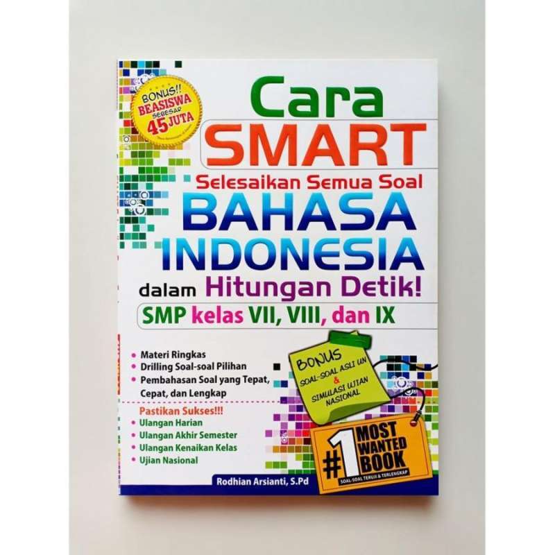 Jual Cara Smart Selesaikan Semua Soal Bahasa Indonesia SMP Dalam ...