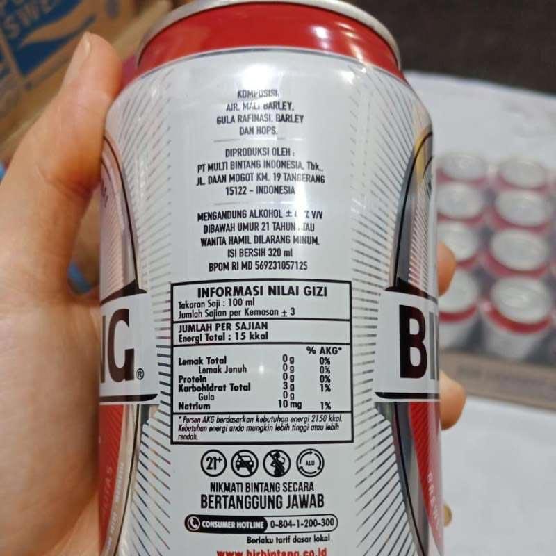 Jual Bintang Pilsener Bir [320 Ml/ 12 Pcs/ Kaleng] Di Seller Mandiri ...