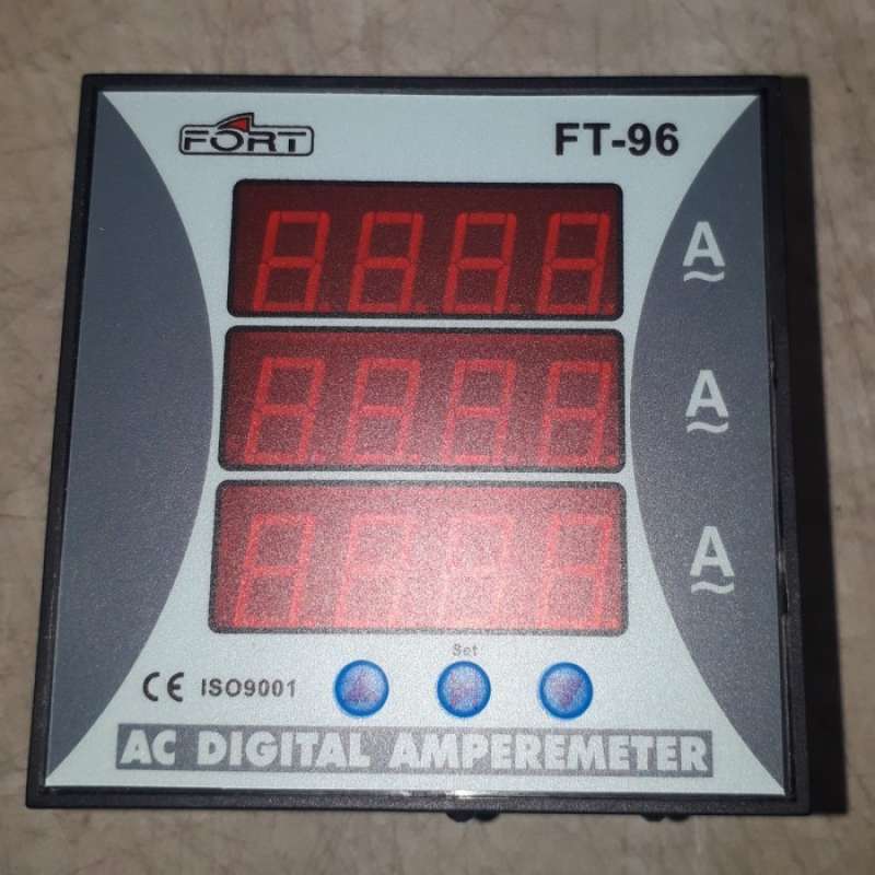 Promo Ac Digital Ampere Meter 3Phase Seri Ft Merk Fort Diskon 3% di ...