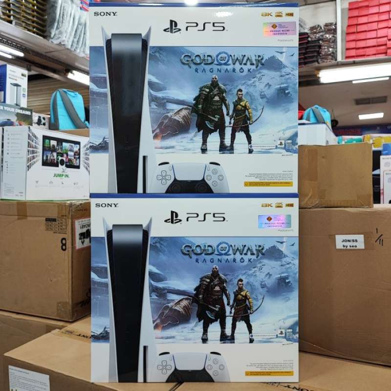 Promo PS5 Sony PlayStation 5 Disc Bundle God of War Ragnarok Diskon 26% ...