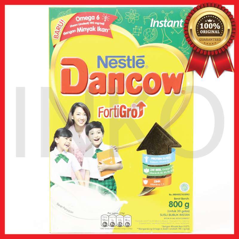 Jual NESTLE DANCOW FORTIGROW INSTANT OMEGA 6 MINYAK IKAN 800GR di ...