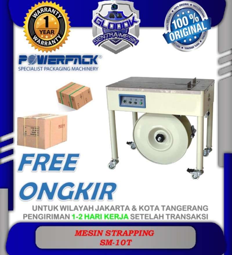 Jual Powerpack Sm-10T Semi Automatic Strapping Machine di Seller ...