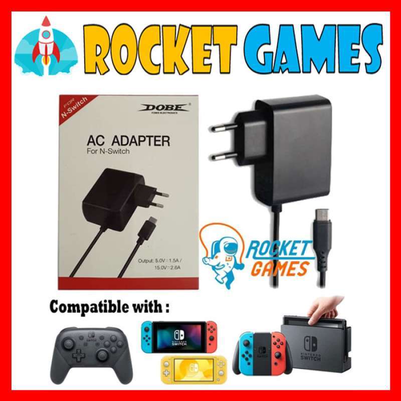 Jual Dobe Colokan Bulat Adaptor Charger Nintendo Switch di Seller ...